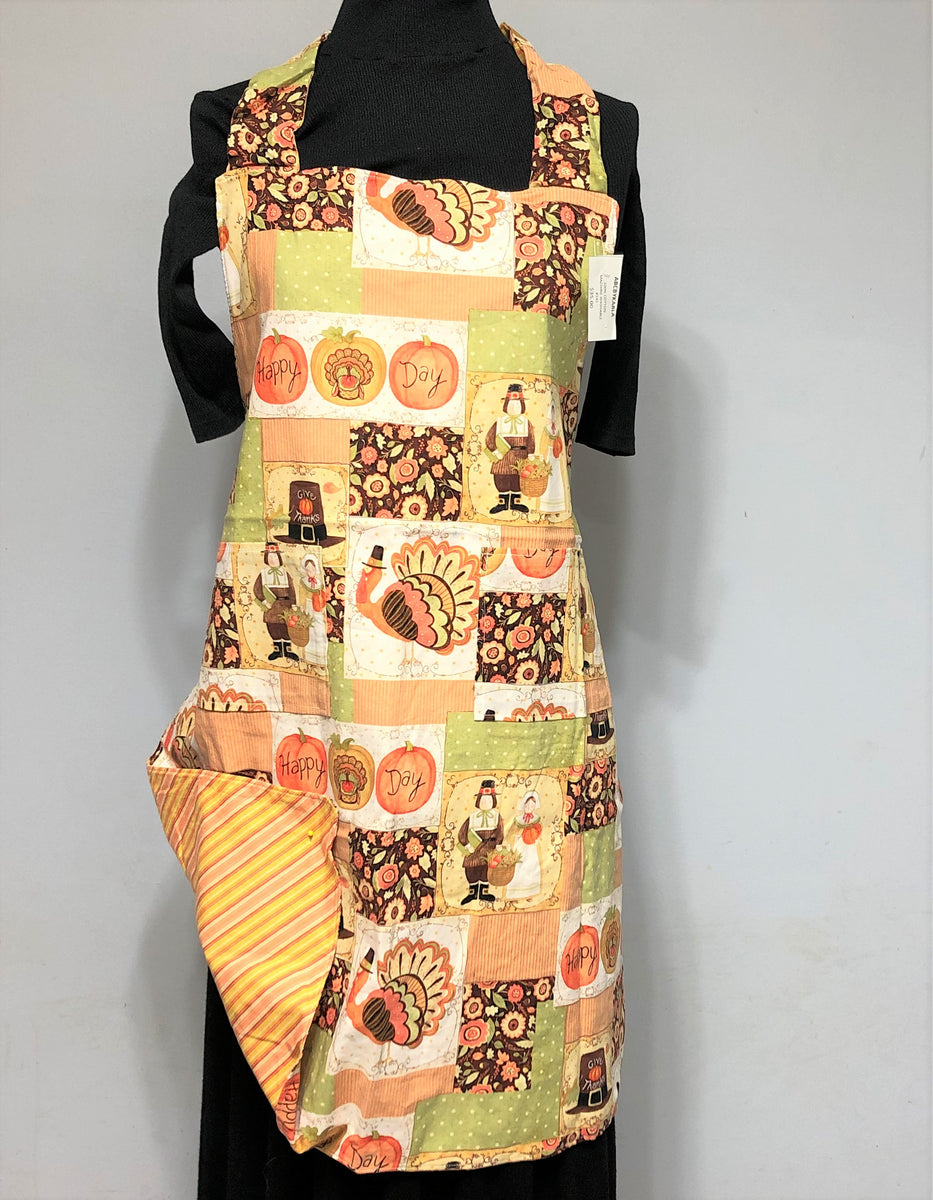 Reversible Ault Apron - Holidays – ABCbyKarla.com